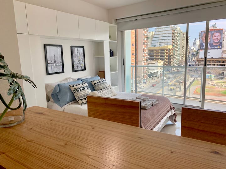 Modern Studio Recoleta Tons Of Sun &Great Views - Buenos Aires