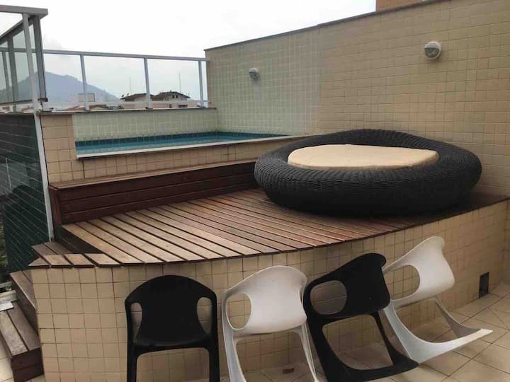 Cobertura Com Piscina Em Ubatuba Praia Grade - Ubatuba