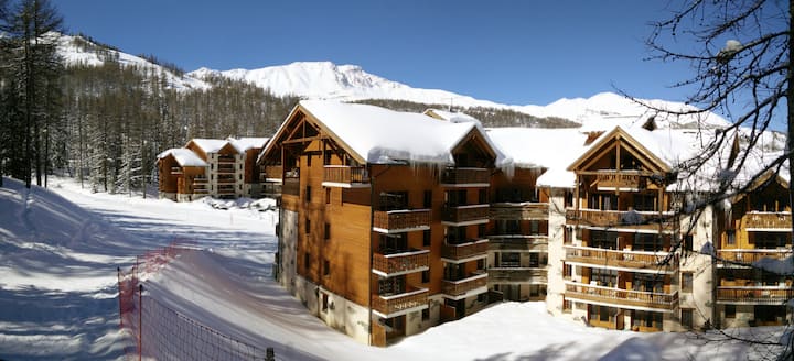Appartamento T2 5 Persone Sulle Piste Con Parcheggio - Week-end / Settimane - Vars