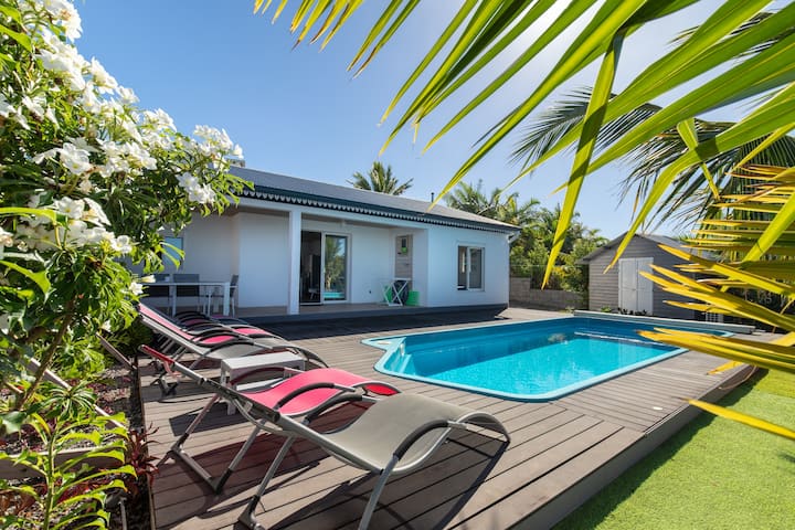 Stop Promo 3*,6per,vue Mer,piscine Privée Chauffée - Saint-Pierre