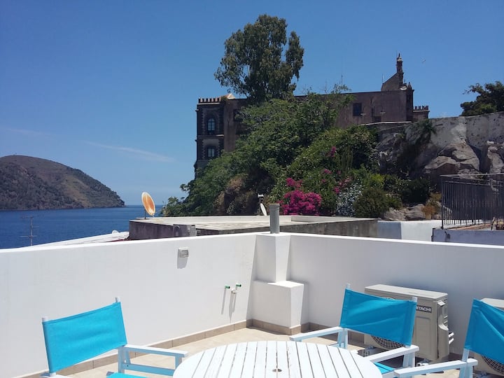 Casa Meligunis - Centro Storico E Terrazzo - Lipari
