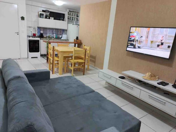 Apartamento Aconchegante Em Prédio Com Piscina - Maceió