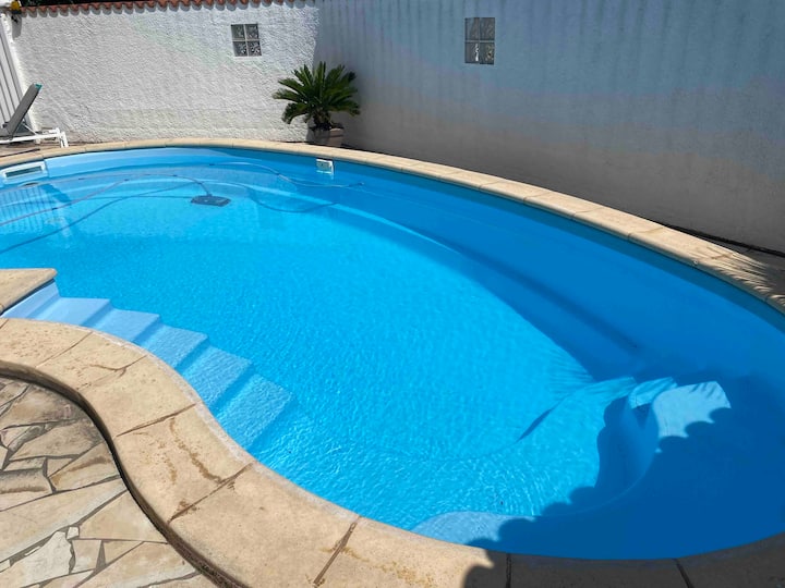 Maison Familiale Individuelle Piscine Et Jardin - Perpignan