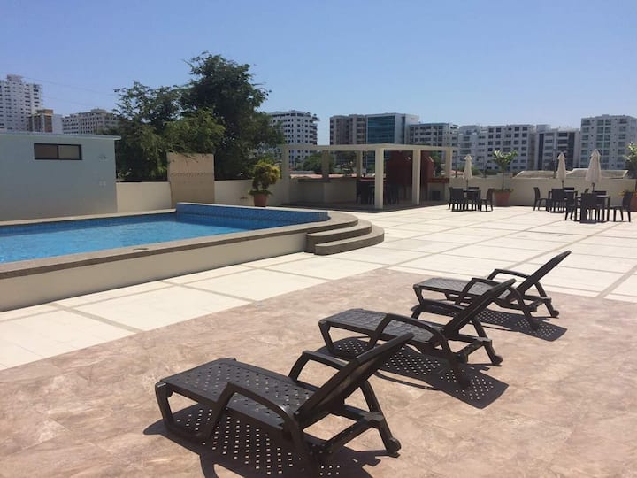 Departamento Salinas Chipipe A 2 Cuadras Del Mar - Salinas