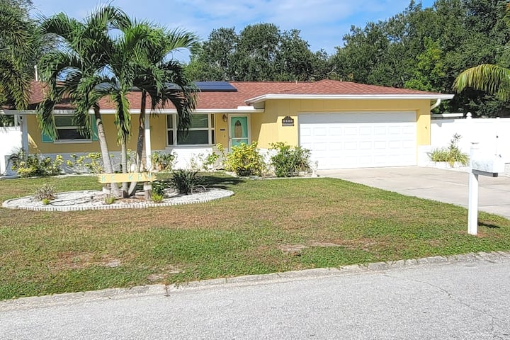 Beautiful 2 Bed/2bath Home With Patio, Grill &Pool - Pinellas County, FL