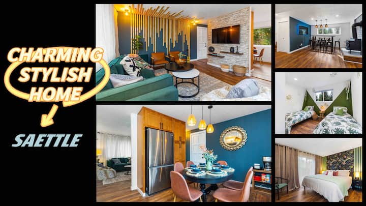 Luxury Living-kirkland: Stylish Home - Prime Spot! - Kenmore, WA
