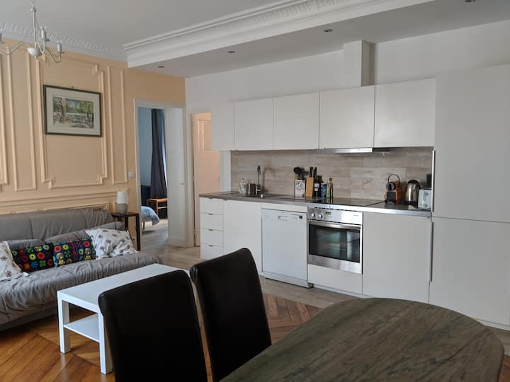 Paris 65m2 Calme, Clair, 2 Ch/4 Pers Bail Mobilite - Châtelet - Les Halles - Paris