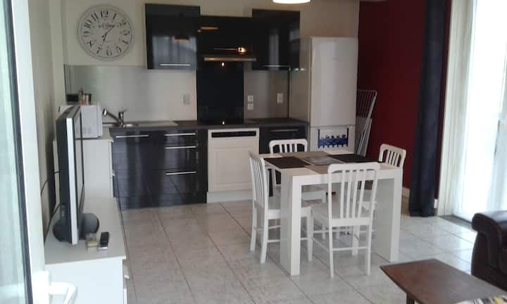 T2, 35m², Sea Front, Wifi, Reversible Air Conditioning, Central Beach - Canet-en-Roussillon