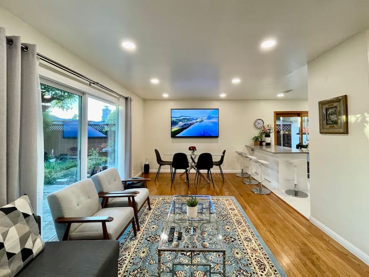 Cozy 3 Br 2 Bath House W/ Yard & Free Ev Charging - Santa Clara, CA