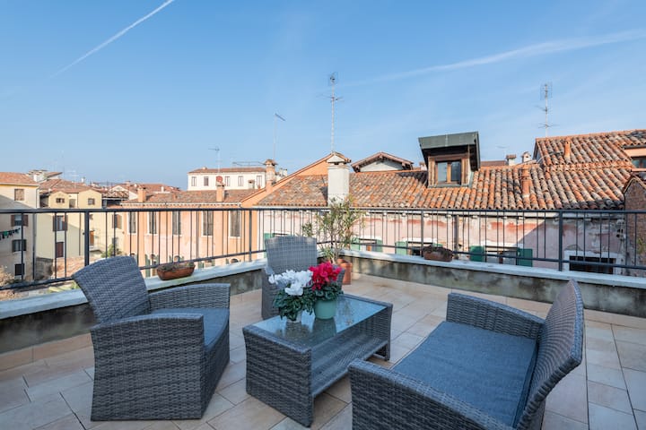 6/ Ca' Cecilia, With Terrace, Near The  Ghetto - Venecia