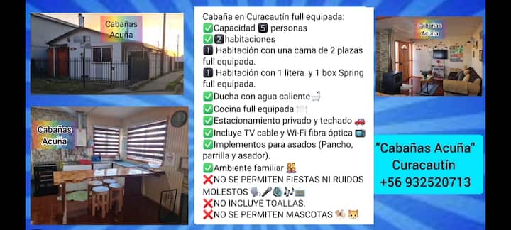 Cabañas Acuña - Curacautin