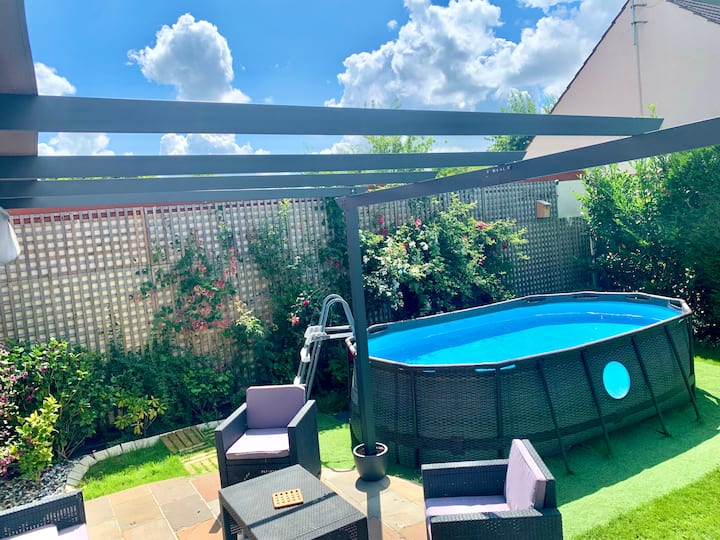 Idéal Proche Paris Et Disney Avec Piscine - Brie-Comte-Robert