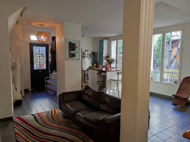 Chambre Mansardée Maison D'hôtes Proche Paris 13e - Paris