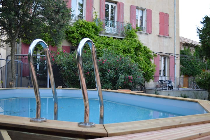 Maison Au Pied Du Ventoux, Jardin, Piscine - Malaucène