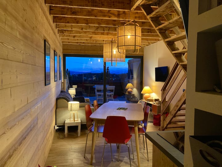 Appt Pyrénées 2000 60m2 2 Chambres Grande Terrasse - Bolquère