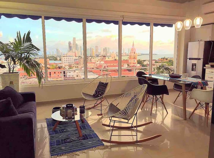 Panoramic View Twin Lofts @Heart Of Walled City - Cartagena