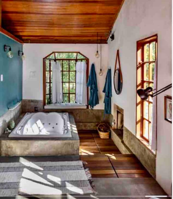 Chalé Espírito Do Vento - Privacidade Na Natureza. - Resende