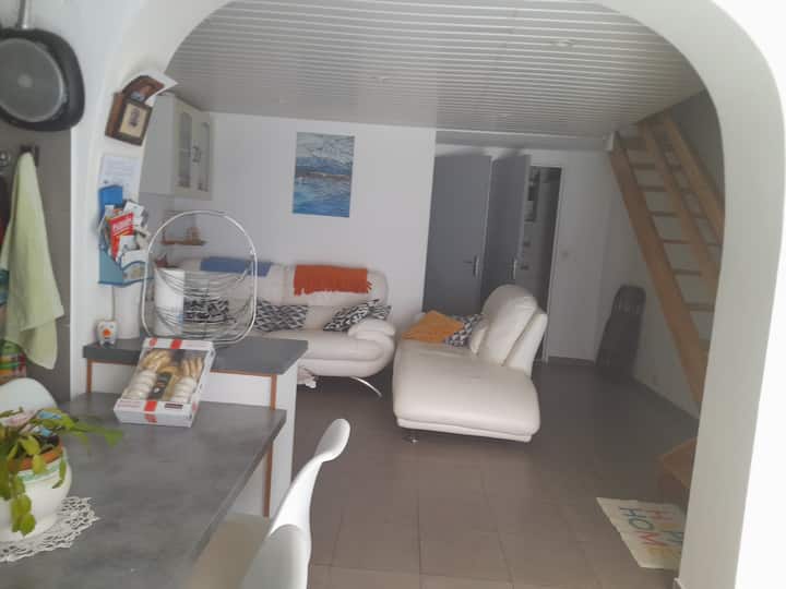 Maison De 3 Chambres A Gruissan A 800 M De La Plage Avec Terrasse Amenagee Et Wifi - Narbona