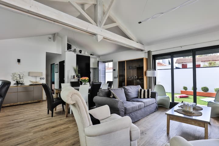 Maison Anglet Cinq Cantons Jacuzzi Plages Golfs - Bidart
