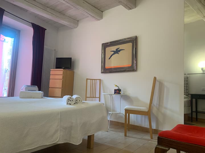 Bed & Breakfast La Casa Di Tufo, Stanza Serancia - オルビエト