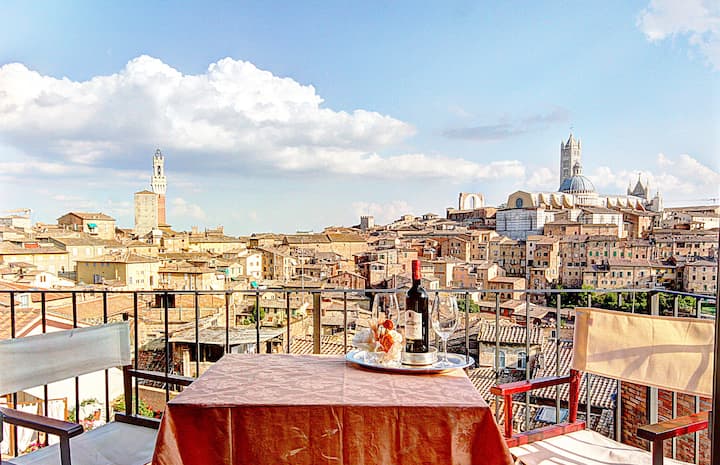 B&b Poggio Malavolti Centro Storico, Stanza Matri. - 西恩納