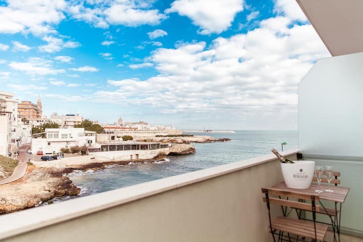 B&b Portorosso, Stanza Con Due Letti Sole - Monopoli