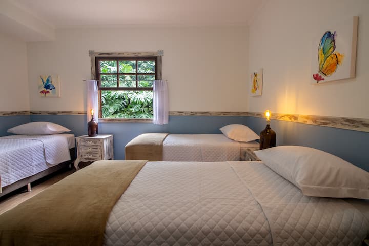 Fiori De Luce, Quarto Azul Claro Queimado - Suzano