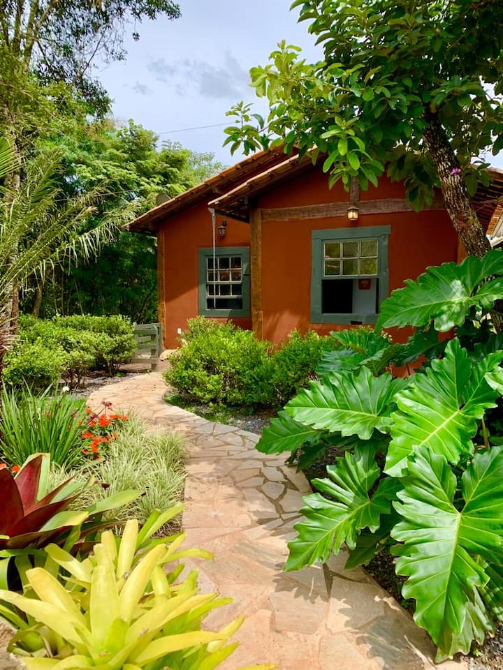 Chalés Cores Da Mata, Quarto Laranjeiras - Tiradentes