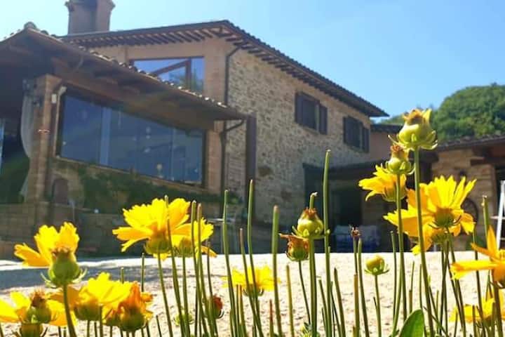 Il Casale I Calanchi Piscina Panoramica, Stanza M. - Gubbio