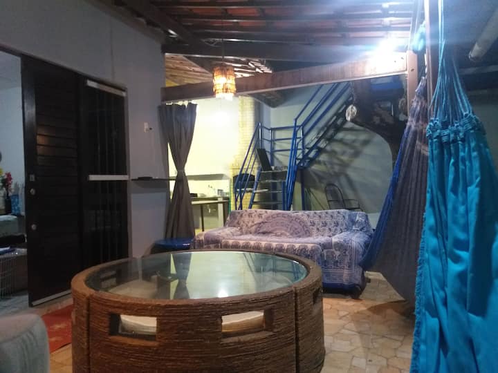 Pousada Blue House, Quarto Com Uma Cama - Natal