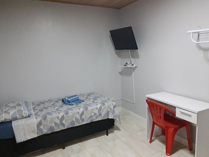 Pousada Antonio No Centro, Quarto Com Uma Cama 1 - Foz do Iguaçu