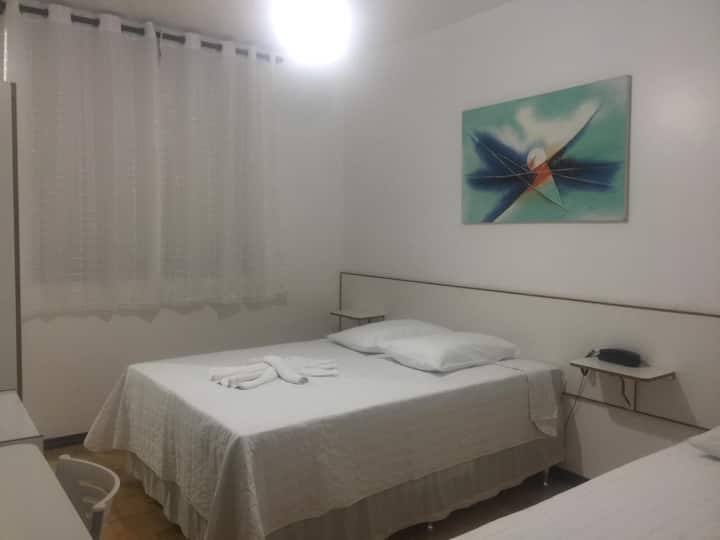 Pousada Eduardo, Quarto Com Duas Camas 2 - Barbacena