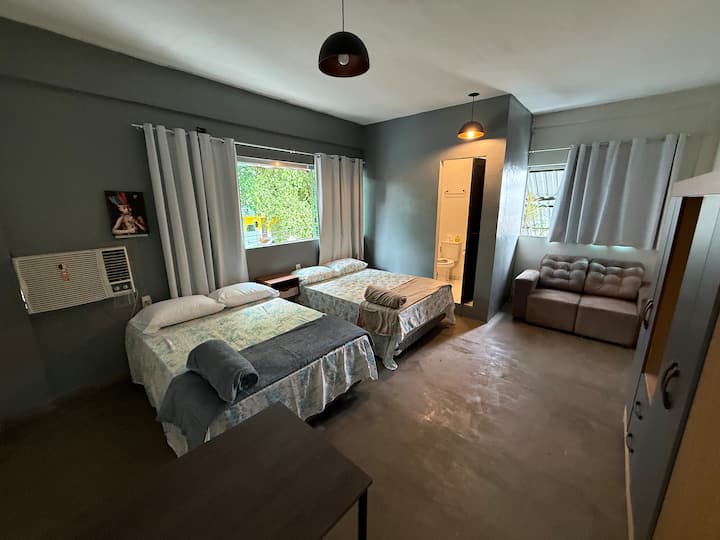 Hostel Norte Hub Px Aeroporto, Quarto Com Duas Ca. - Manaus