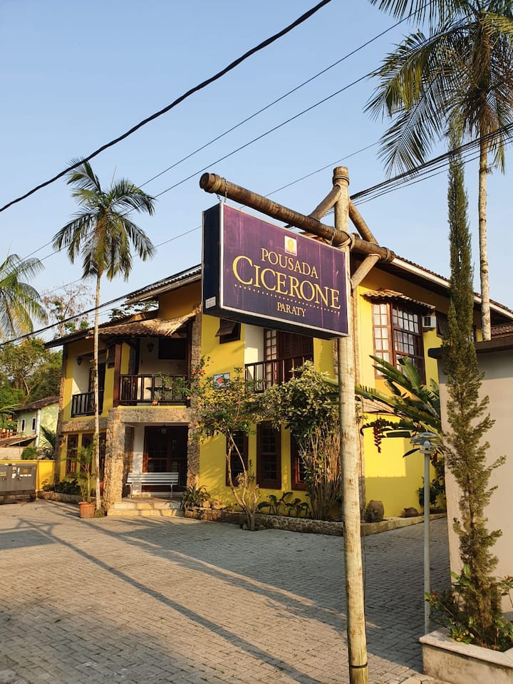 Pousada Cicerone, Casal Andar Térreo - Paraty