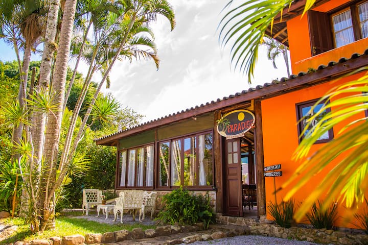 Pousada Paradise, Quarto Suíte Casal - Garopaba