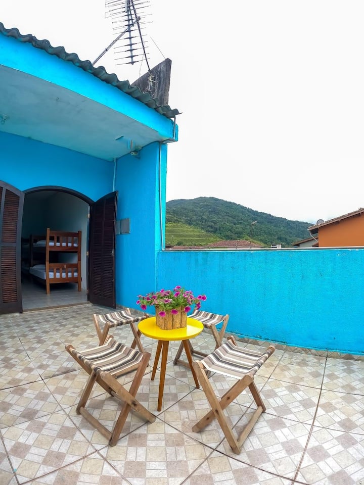 Gabi - Pousada Tupinambá, Suíte Para 4 Pessoas - Ubatuba