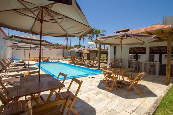 Pousada Costa Terral, Quarto Privativo - Matinhos