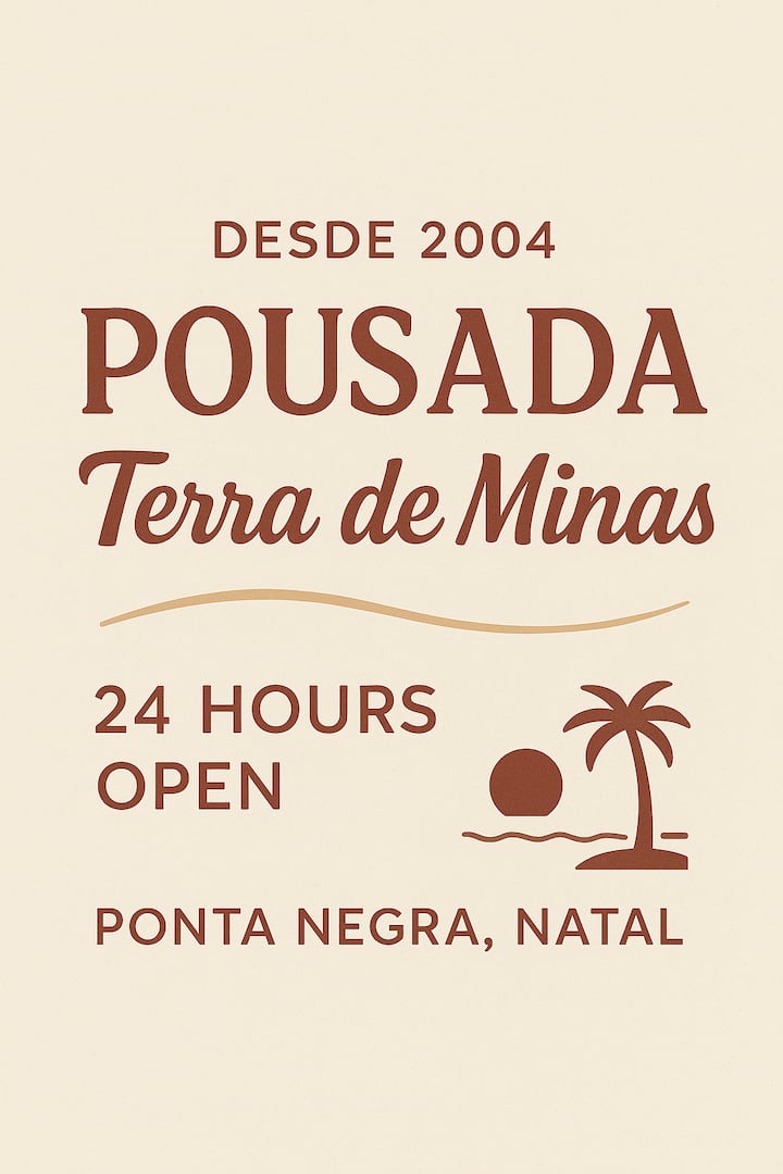 Pousada Terra De Minas, Quarto Duplo 6 - Natal