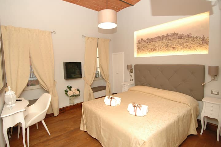 B&b La Loggia E L'orologio, Stanza Porta Grifo - Castiglione del Lago