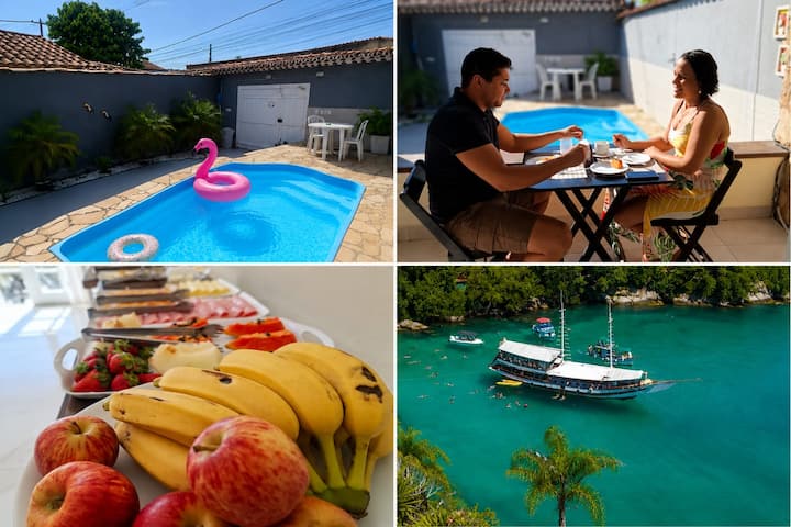 Pousada Brisa De Paraty Café Da Manhã Incluso - Paraty