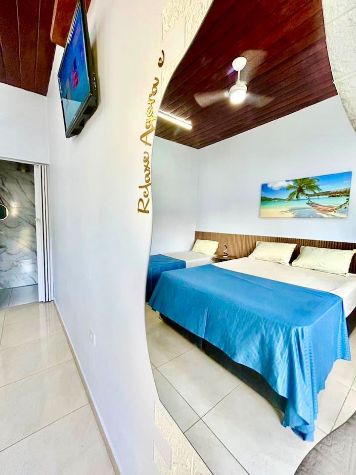 Imperial Beach Enseada, Quarto Suíte 2 - Guarujá