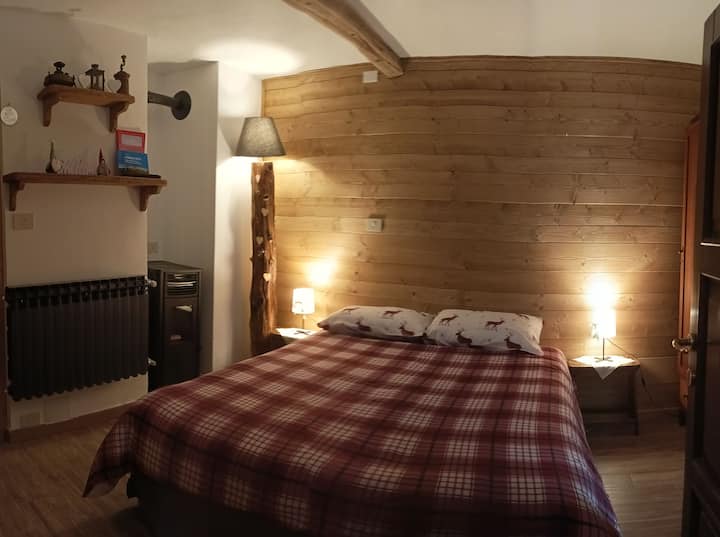 Il Villino Oberto, Stanza Con Un Letto 1 - Bonneval-sur-Arc