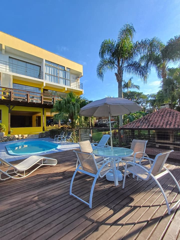 Casa Estação Atlântica, Suíte Térrea - Bombinhas