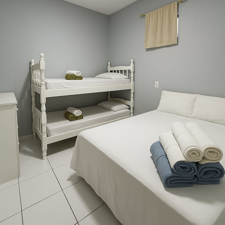 Pousada Rota Mar Próxima Ao Parque, Suíte 04 - Penha