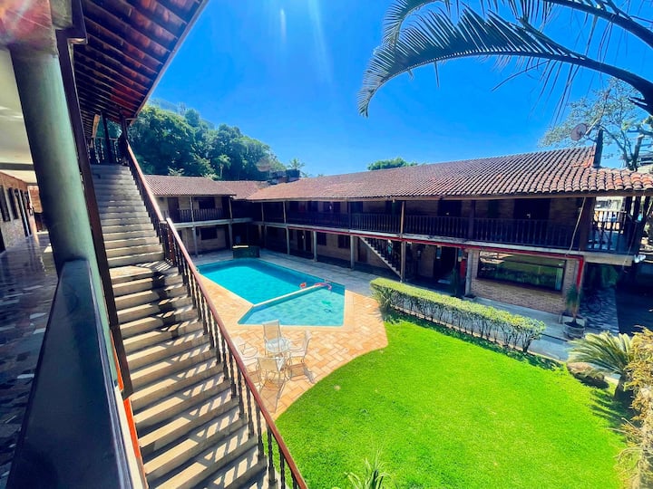 Pousada Margerie Ubatuba ÍTagua, Quarto Chalé - Ubatuba