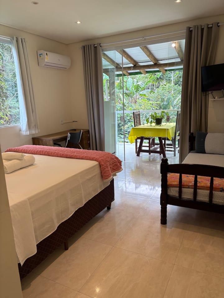 Pousada Eduardo Suíte C/ Cozinha, Quarto Suíte 1 - Trindade