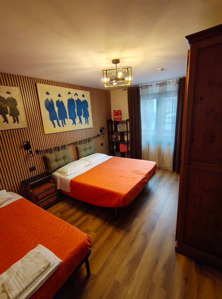 Hotel Genevris Cinq, Stanza Con Due Letti 2 - Sauze d'Oulx