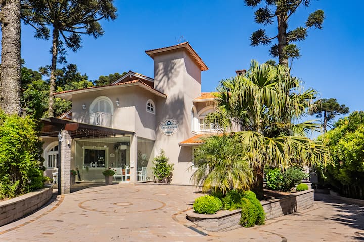 Doce Canela Pousada De Charme, Quarto Casal Luxo - Canela