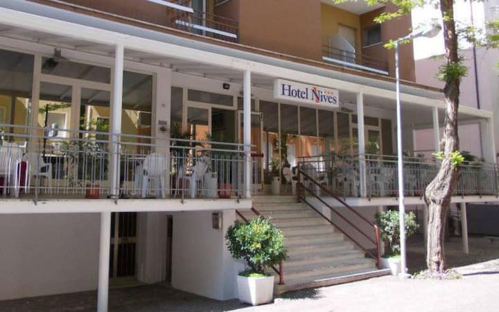 Hotel Nives Rimini, Stanza Con Due Letti 2 - Rimini