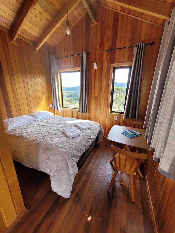 Rota Das Memórias Pousada E Camping, Cabana Dupla - Bom Jardim da Serra